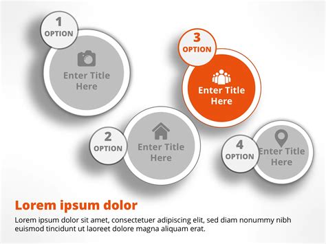 Circle Levels Powerpoint Diagram Slide Circle Levels Diagram Diagram For Powerpoint