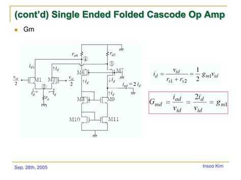 Ppt W34 Operational Amplifier Design Powerpoint Presentation Free