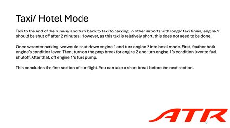 Msfs Atr72 600 Flight Guide For Microsoft Flight Simulator Msfs