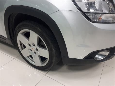 쉐보레올란도 조앞범퍼 앞도어 판금도색 시공7558