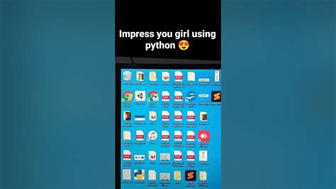 😍impress You Girl Using Python Python Hacker Python Coding Girl Youtube