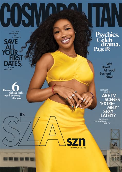 Sza Talks Yoga Grammy Snubs And New Music In Cosmopolitan