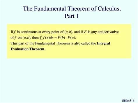 Fundamental Theorem Of Calculus Ppt Download