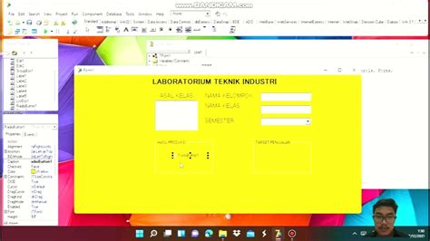 Visual Component Library Vcl Menggunakan Aplikasi Borland Delphi 7 Youtube