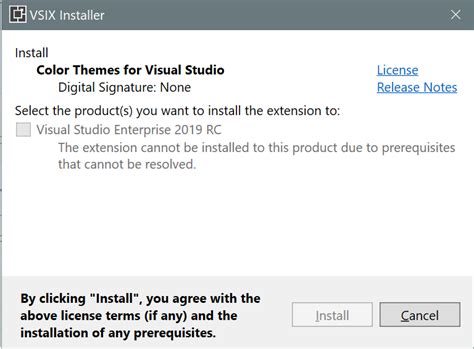 Upgrade To VS2019 Issue 7 Justcla VSColorThemes GitHub