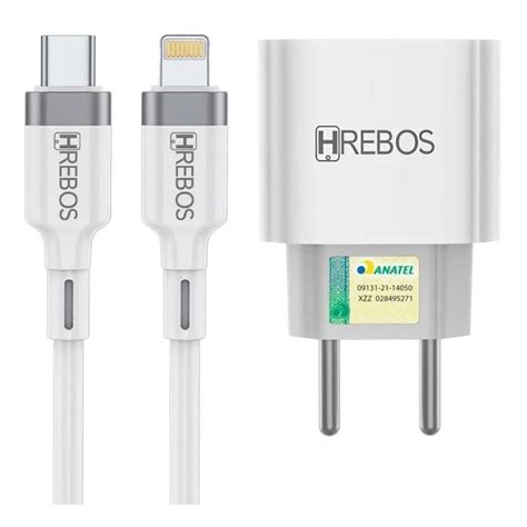 Cabo Iphone Turbo Carregador E Dados Lightning IOS M Hrebos Alta Qualidade Shopee Brasil