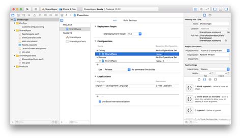 Leveraging Xcconfig Files In Shared Projects
