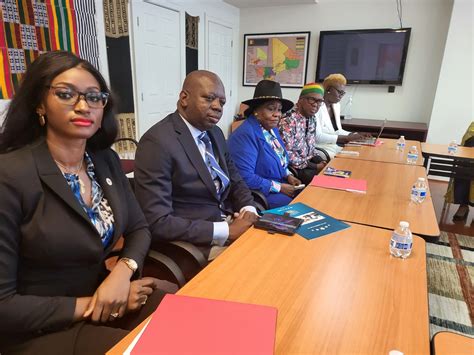 Audience Accordée Par Lambassadeur Du Mali à Washington Dc Sem Sékou