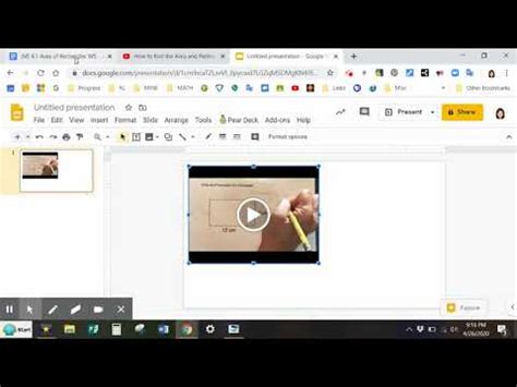 How To EMBED A VIDEO In A GOOGLE DOC YouTube