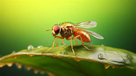 Exotic Drosophila Fly Diptera Parasite Insect Macro Neural Network Ai