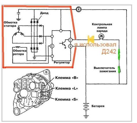 Распиновка проводов генератор бош