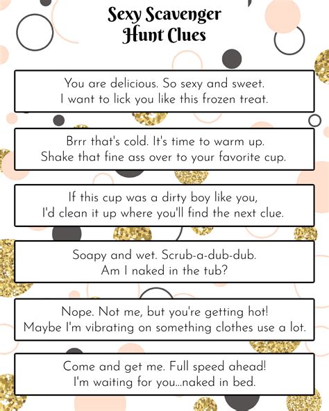 Scavenger Hunt Clues For Adults Around Town