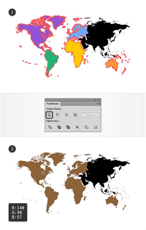 How To Create A Vector Map Infographic In Adobe Illustrator
