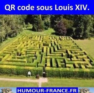 Qr Code Sous Louis Xiv Humour France Fr