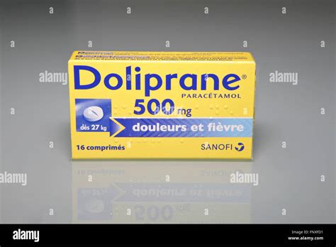 Doliprane Hi Res Stock Photography And Images Alamy
