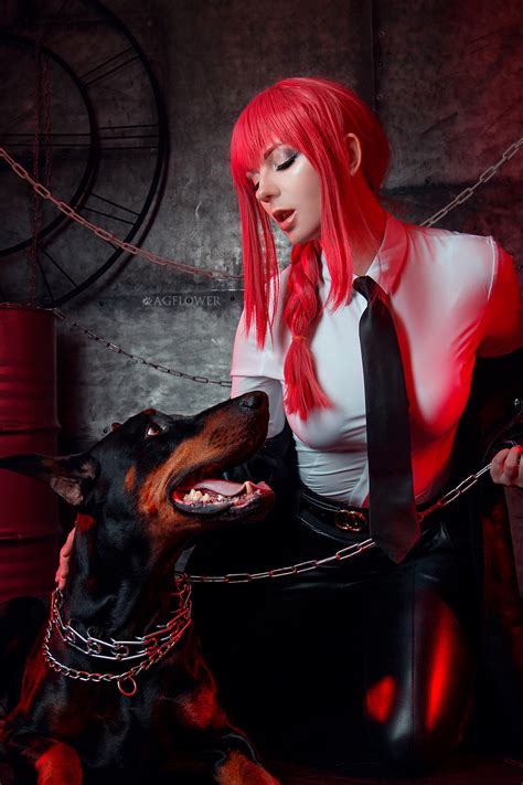Makima Chainsaw Man Cosplay By Agflower On Deviantart