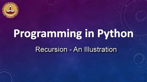 Recursion An Illustration Youtube