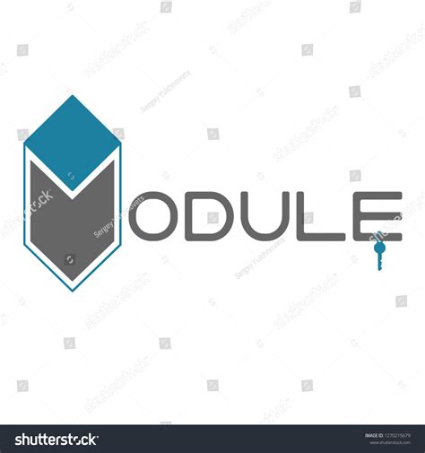 Module Logo Icon Templates Stock Vector Royalty Free 1270215679