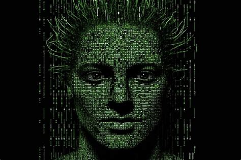 Premium Ai Image Human Shape Made With Digital Binary Codes Concept Of Artificial Intelligence