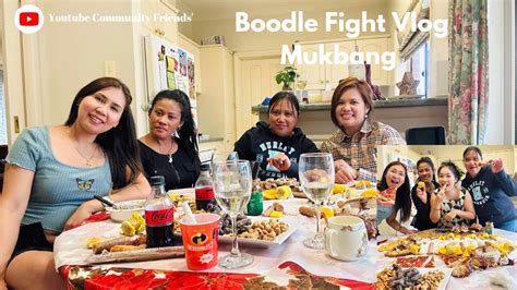 Boodle Fight Vlog Mukbang With Youtube Community Friends I Bormann