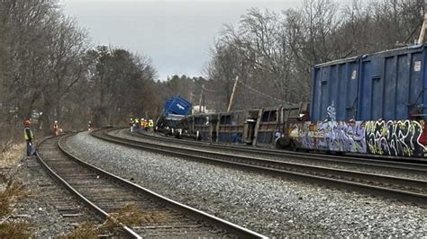 Cars Of Freight Train Derail In Massachusetts News POST Online Media