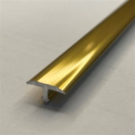 Profil Prag De Trecere T 10mm Pentru Parchet Sau Gresie Auriu Lucios Proflux Ro