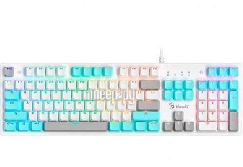 A4Tech Bloody S510N Icy White USB Москва | Комьютерные аксессуары и ...