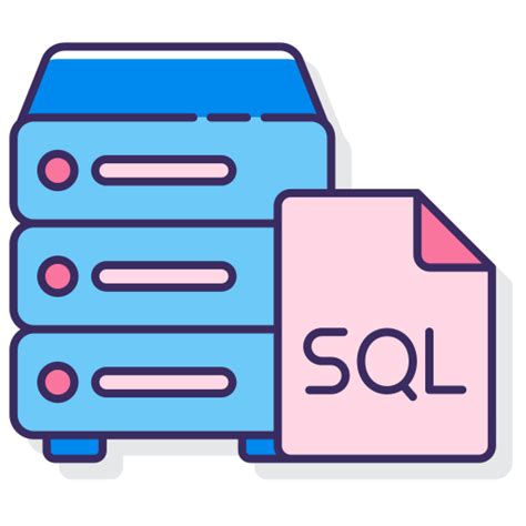 Sql Flaticons Lineal Color Icon