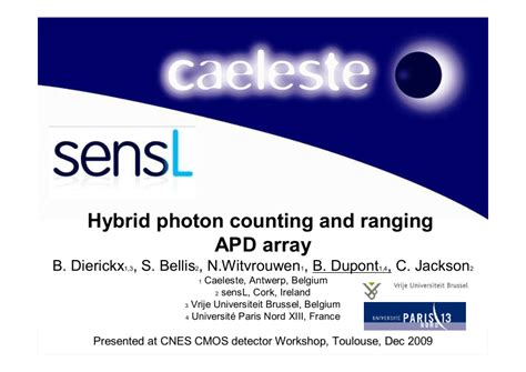 pdf hybrid photon counting and ranging apd array
