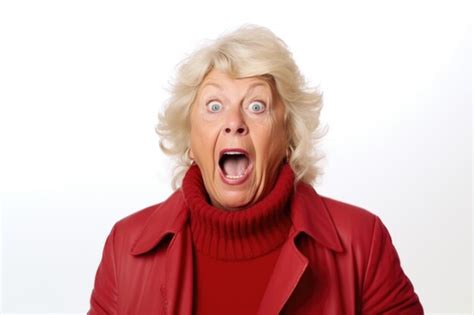 A Woman With A Surprised Expression On Her Face Perfect For