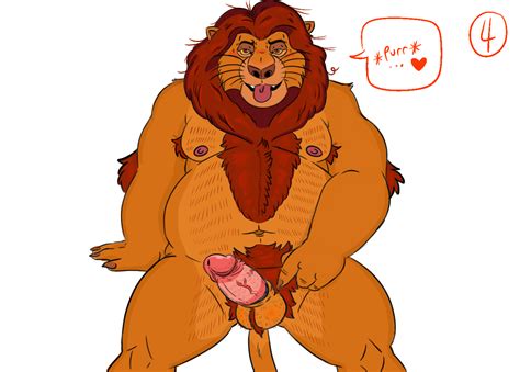 Rule 34 Disney Feline Feline Penis Lion Male Only Mufasa The Lion King Unknown Artist 2691147