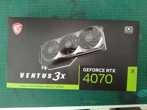 MSI GeForce RTX 4070 VENTUS 3X OC 12 Go GDDR6X DLSS3 | PcComponentes.fr