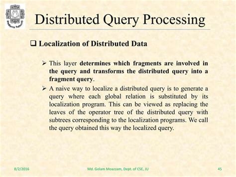 Lec 7 Query Processing