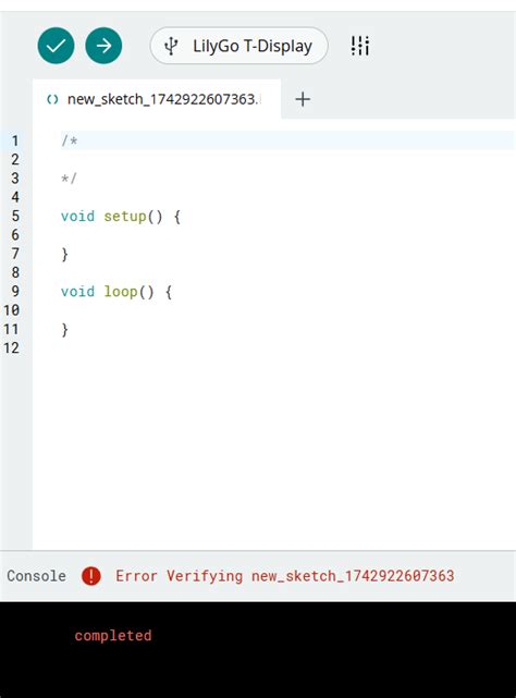 Arduino Cloud Editor Error Verifying With No Errors In Code Cloud