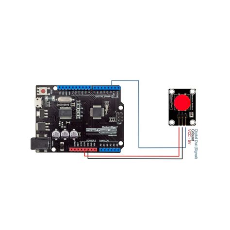 Купить недорого Button Switch module RED в интернет магазине Arduino kit ru