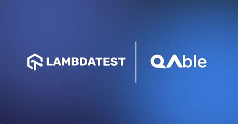 Lambdatestyourapps Partnership Testautomation Lambdatest