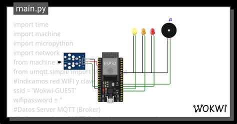 Proyecto Iot Wokwi Esp32 Stm32 Arduino Simulator