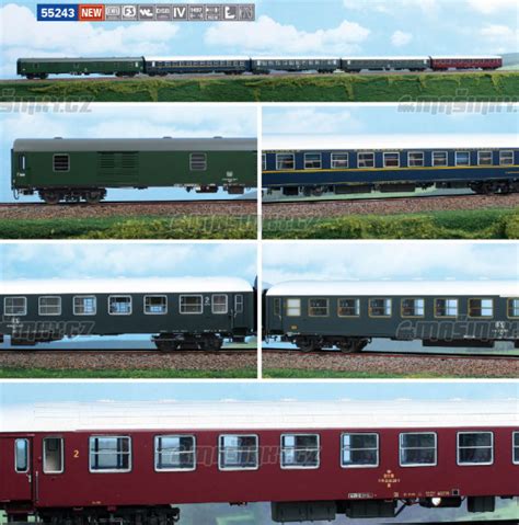 obrázek k produktu h0 set pěti vozů “italia express” teil 1 fs db 2