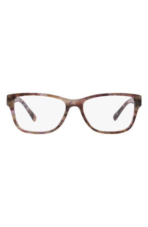 Coach 52mm Rectangular Optical Glasses Nordstrom