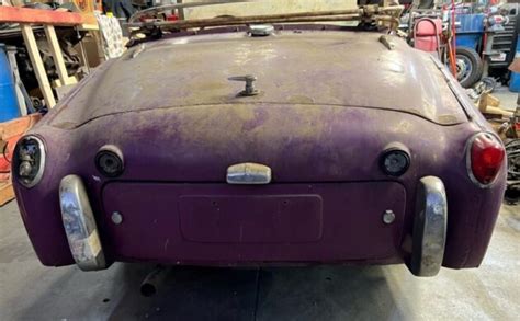 Year Barn Find Triumph Tr Barn Finds