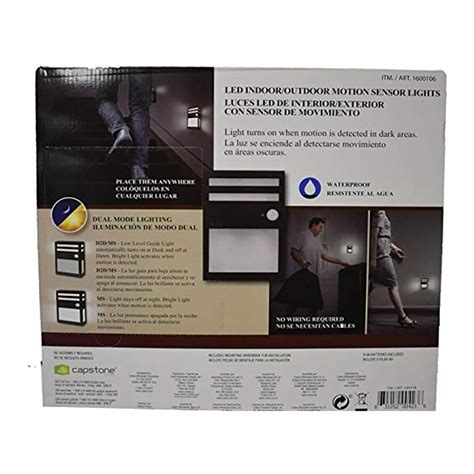 Capstone 6pc Led Motion Sensor Light Set