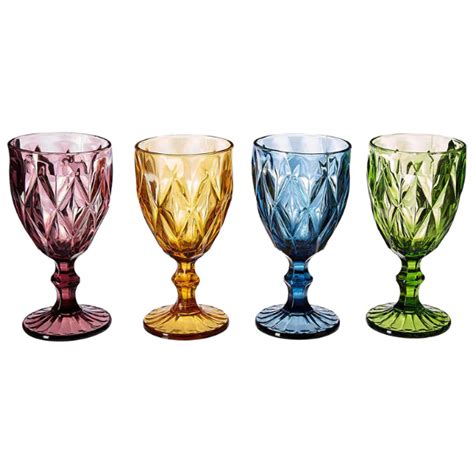 Glassware Water Goblets Fiesta Events Party Rentals