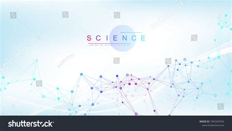 Big Genomic Data Visualization Dna Helix Stock Vector Royalty Free