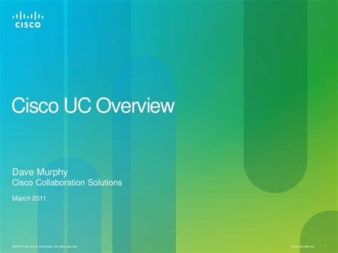 Cisco Presentation
