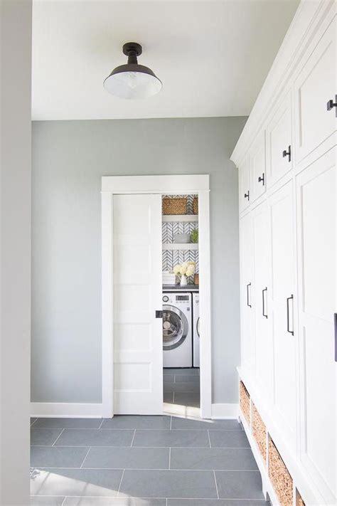 Boothbay Gray By Benjamin Moore Basementstorageroom Mudroom Laundry