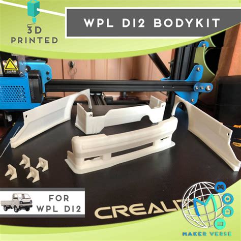 Jual WPL D Body Kit Drift Upgrade Suzuki Carry Bodykit Bemper