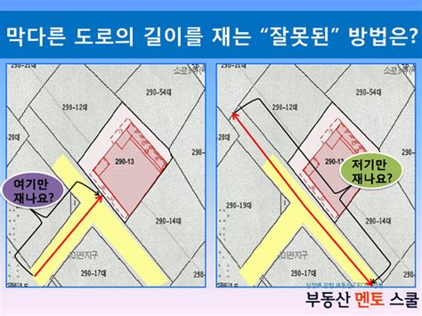 건물신축시 막다른 도로의 길이 측정하는 방법 스케일자와 지도서비스지적도토지이용계획확인서 활용 네이버 블로그