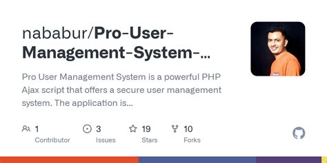 Pro User Management System With Php Mysql Ajax Editrole Php At Main Nababur Pro User