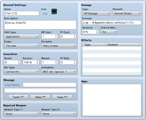 Common Event From A Skill Invoking A Switch RPG Maker Forums