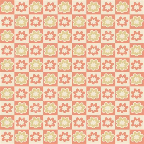 รูปพื้นหลังดอกไม้กรูวี่ฮิปปี้สวยงามรูปแบบไร้ตะเข็บ พื้นหลัง ไร้รอยต่อ ลวดลาย ดอกไม้ภาพพื้น